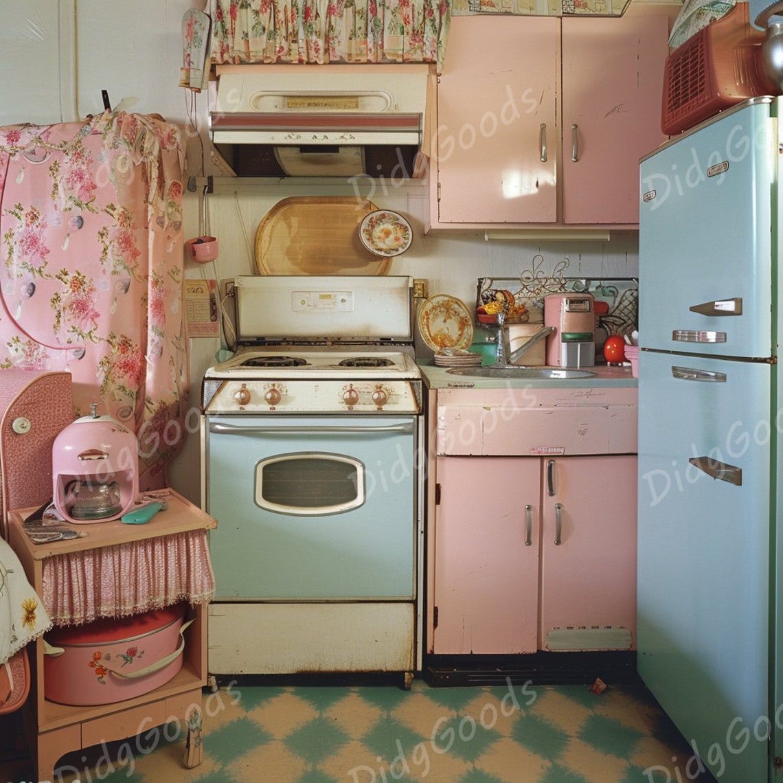Vintage Kitchen Clipart Bundle 16 High Quality Jpgs 3200x3200 Pix, 300 ...