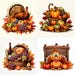 Thanksgiving Clipart Bundle 27 High Quality Jpgs, 300 DPI, Digital ...