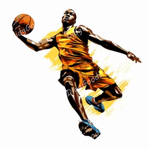 Basketball Clipart Bundle, 22 High Quality Pngs, Sports Ball Graphics ...