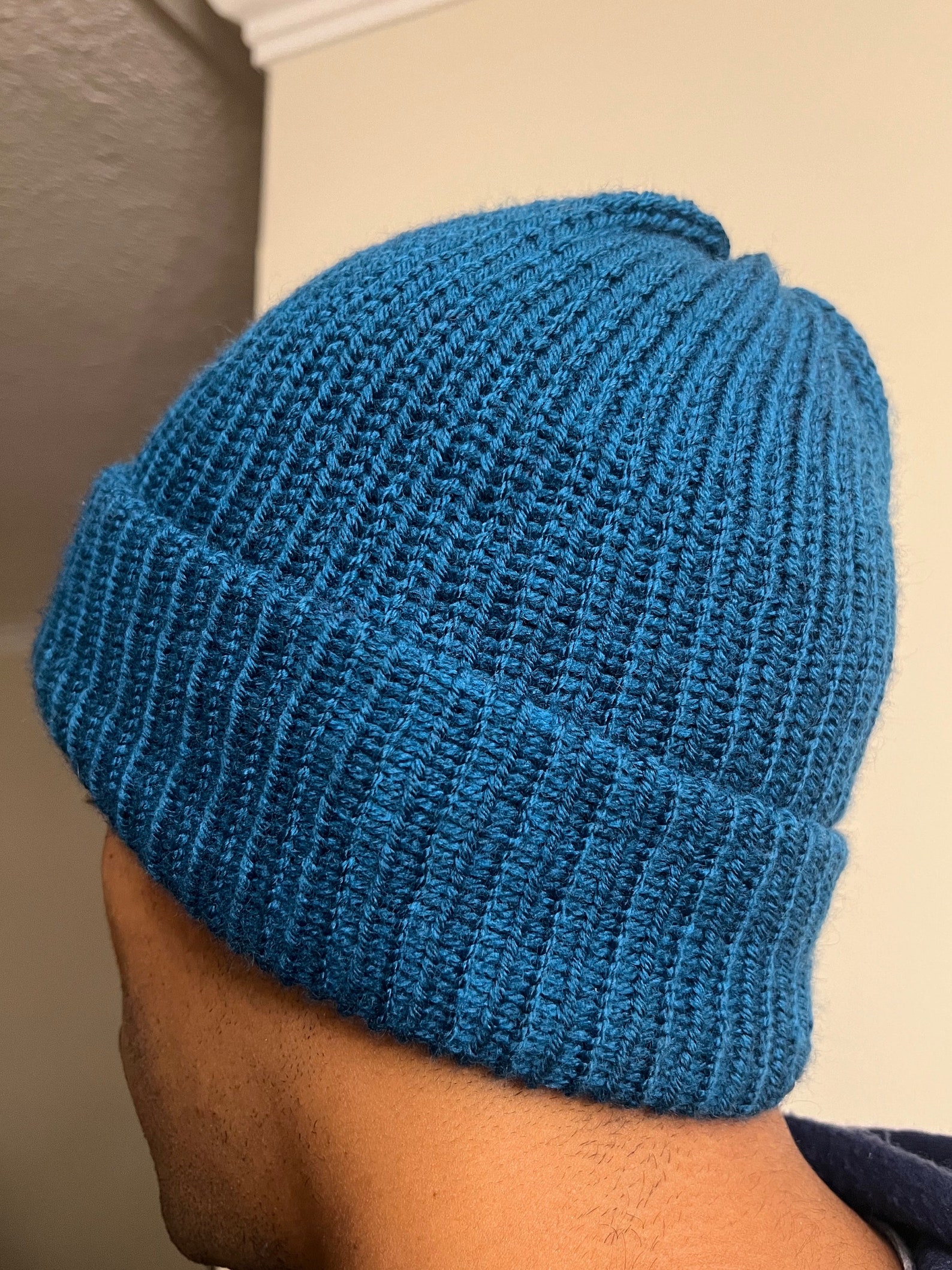 Knitted Acrylic Winter Toque - Etsy Canada