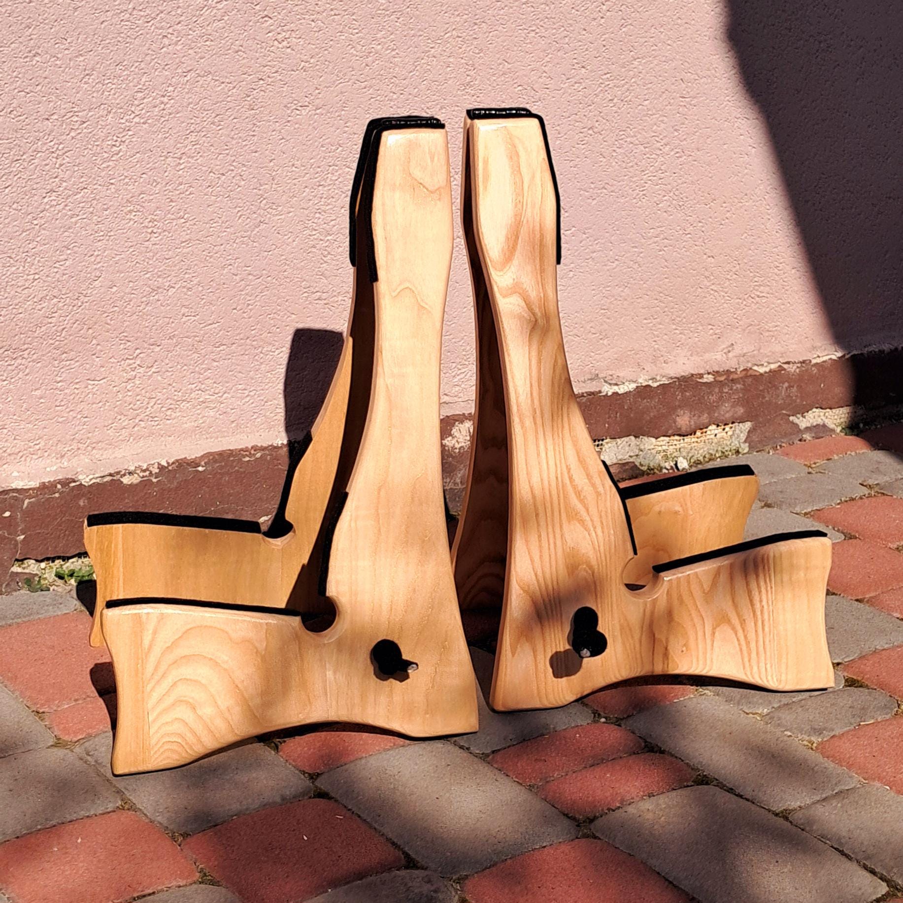Floor Stand for Guitars, Musical Instruments Made of Ash - Etsy