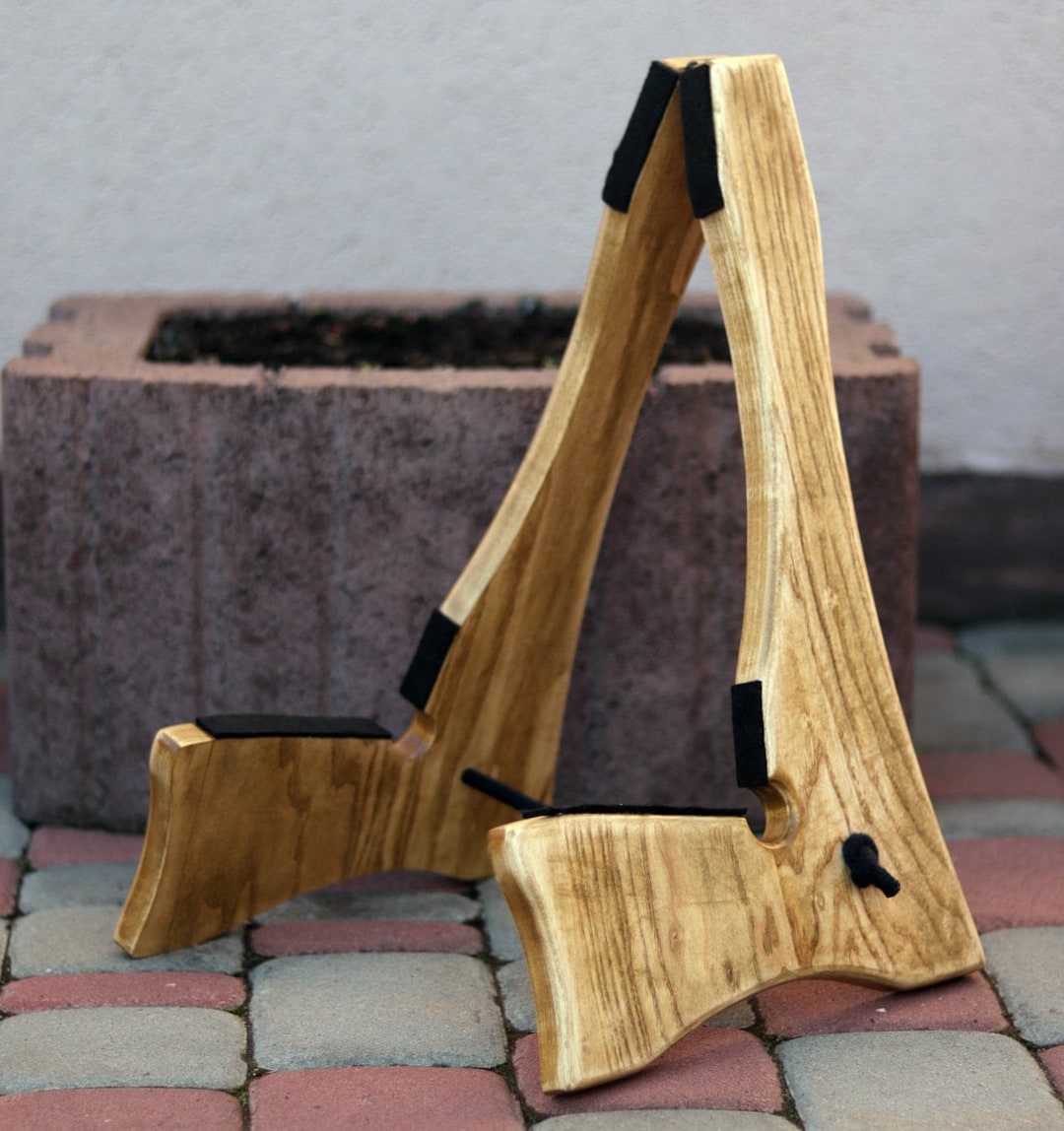 Floor Stand for Guitars, Musical Instruments Made of Ash - Etsy New Zealand