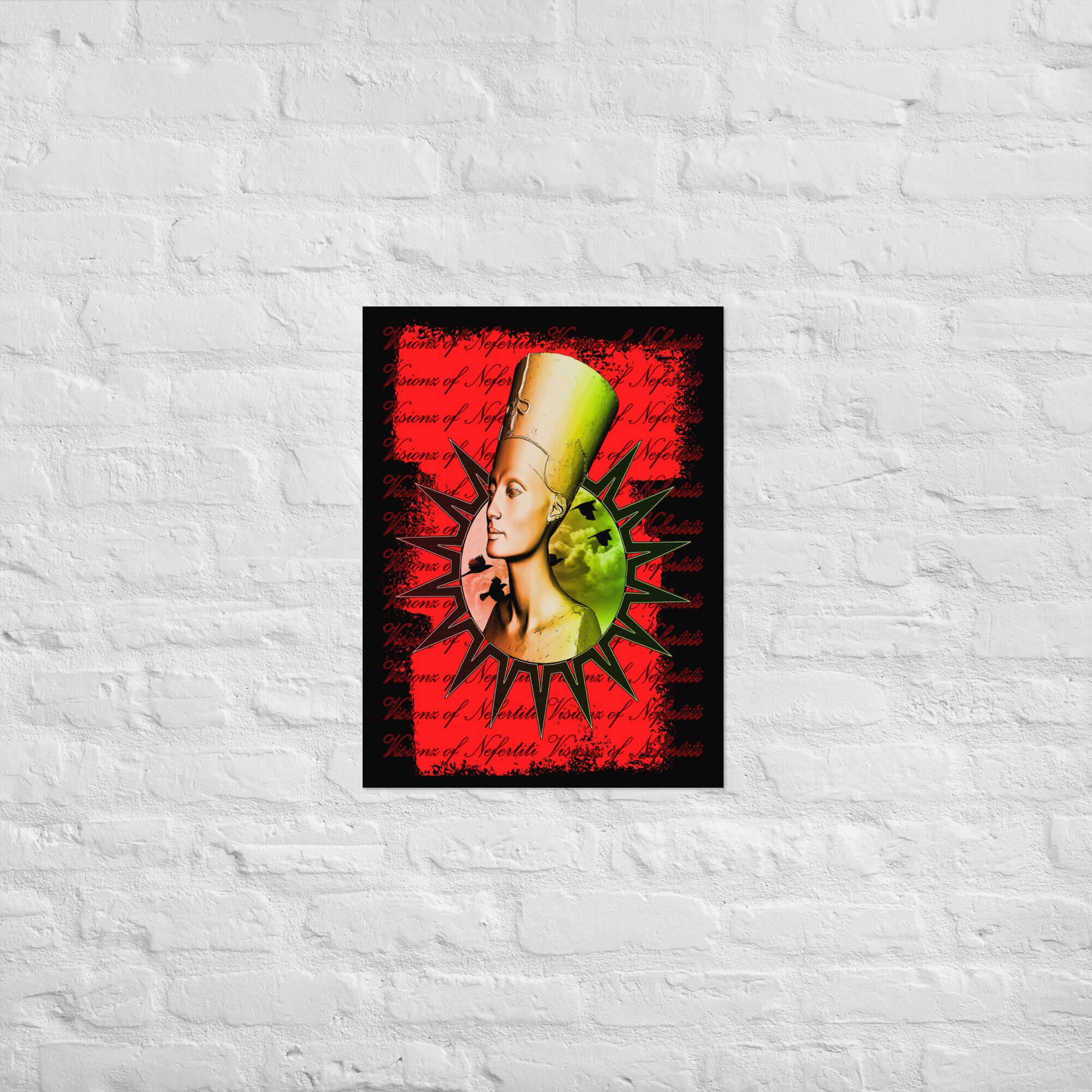 Afrocentric Expressionism Printable Wall Decor. Mixed Media Printable ...