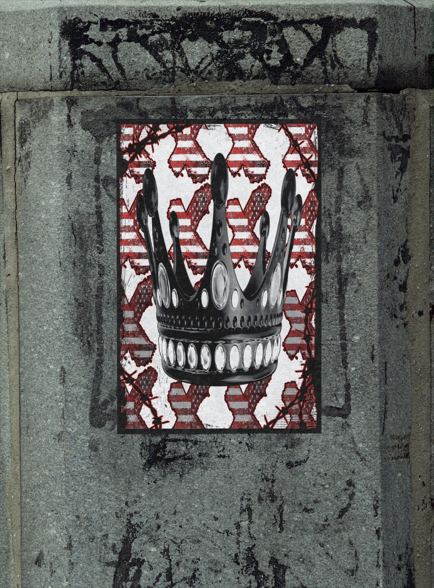 Instant Download Crown Art Printable, Print at Home Crown Art, Urban ...