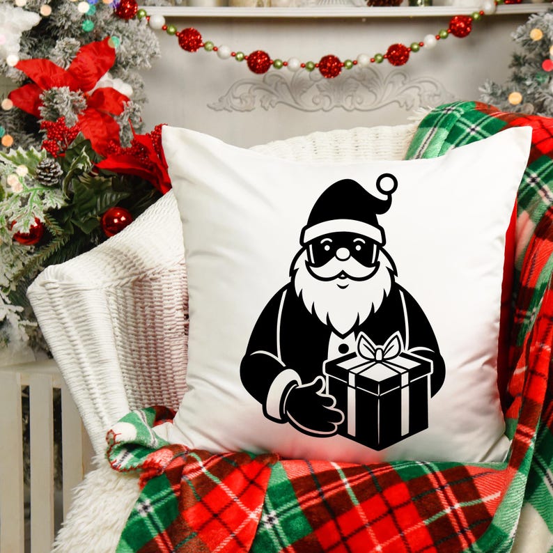 Santa Claus SVG Bundle, Cute Santa Claus SVG PNG Bundle, Santa Claus ...