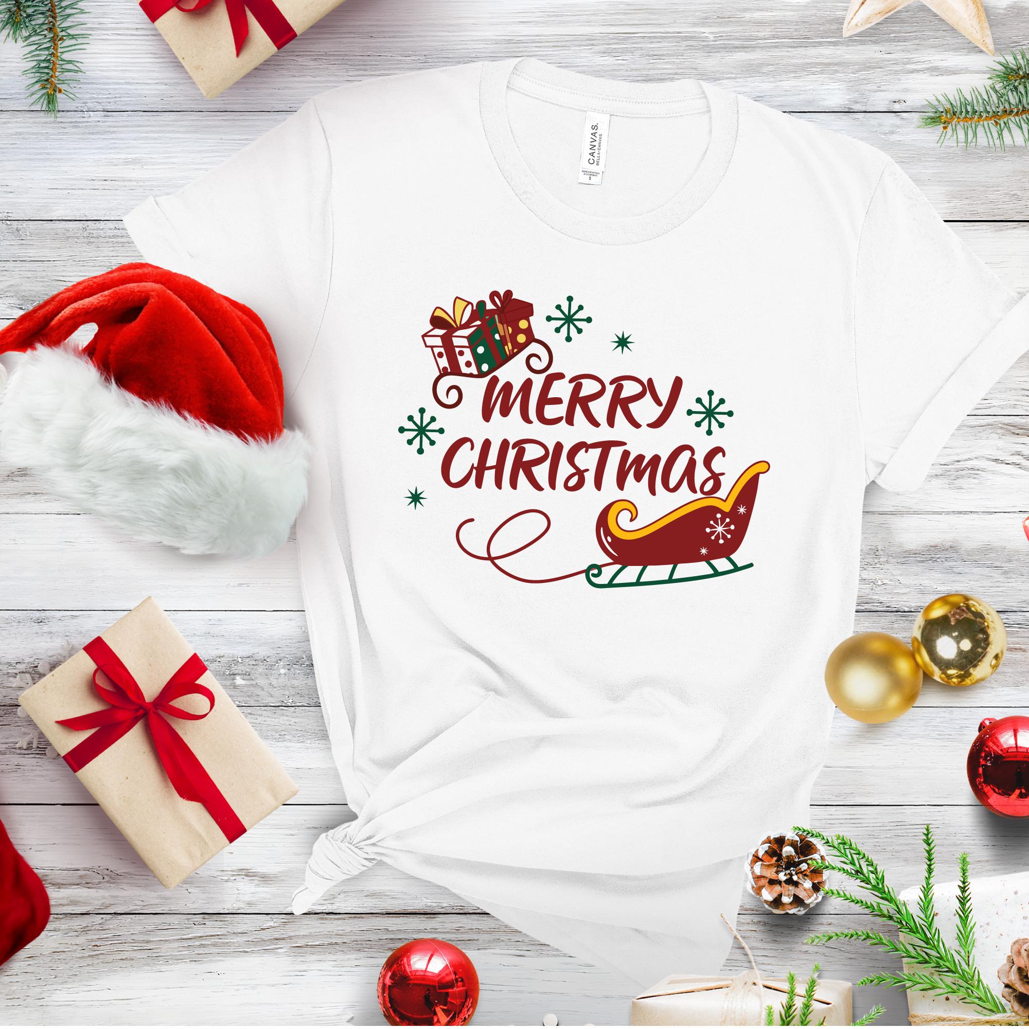Merry Christmas SVG Bundle: Holiday Clipart, Cut Files (digital ...