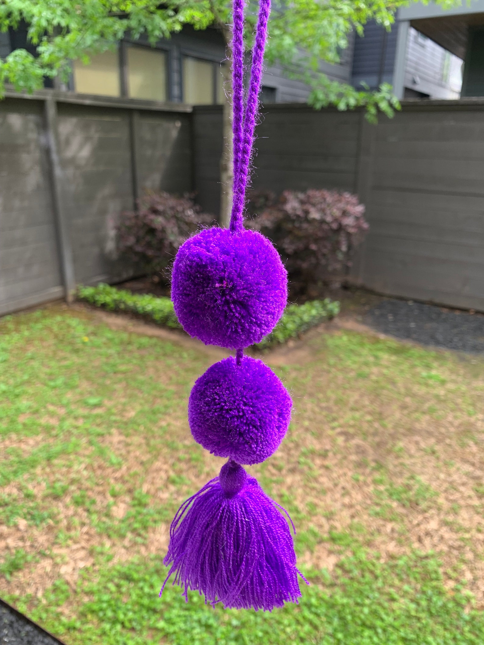 Pom Pom Purse Tassels, Mexican and Guatemalan Tassels for Purses and ...