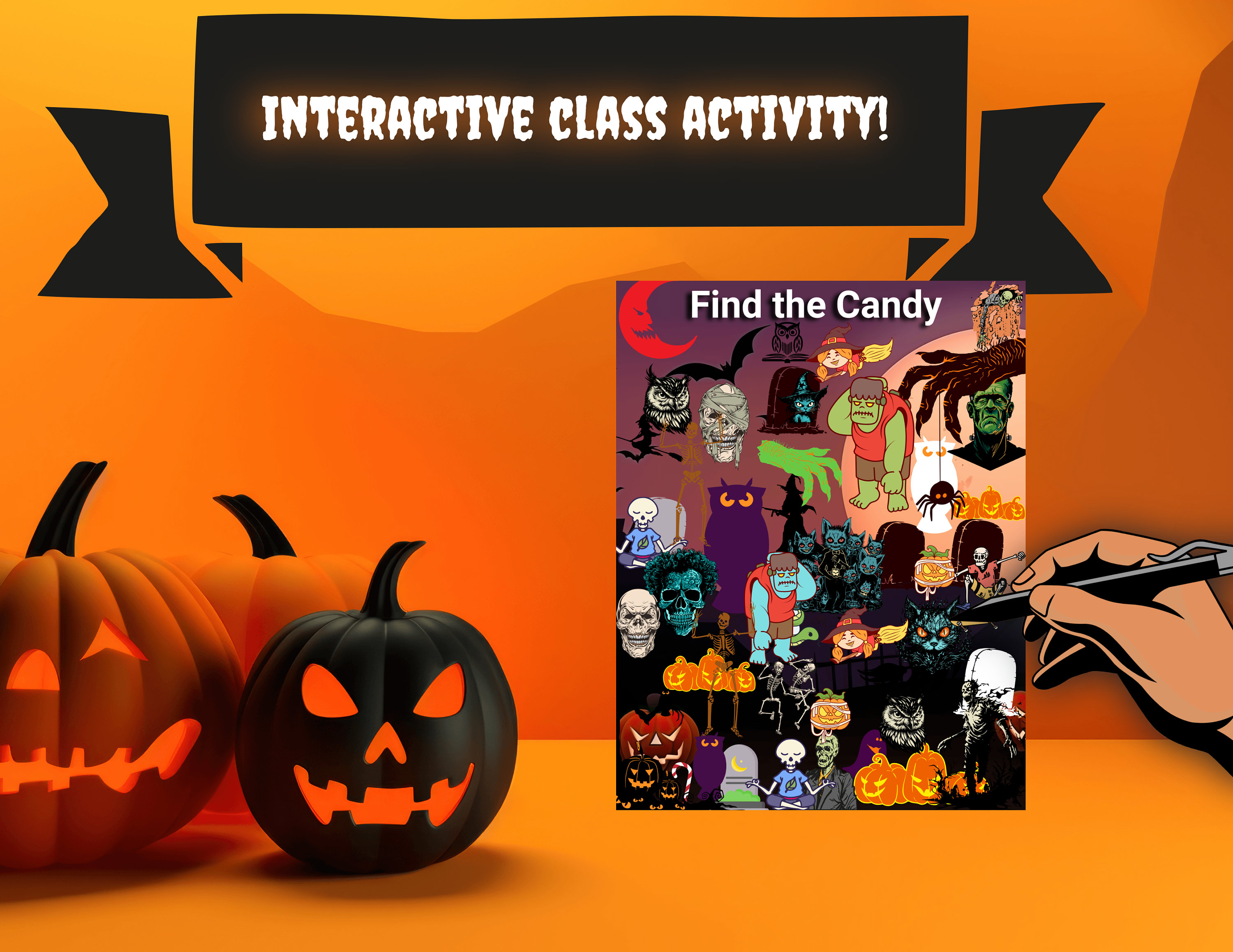 Halloween Printable Activities - Kids Halloween Activity - Classroom ...
