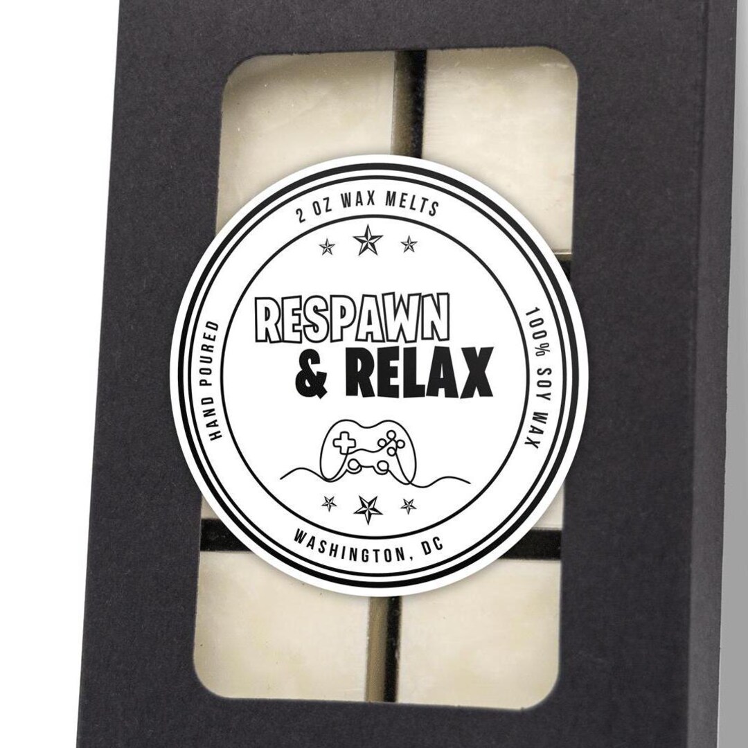 Respawn & Relax Wax Melt - Gamer Inspired Wax Melts With Pink Pepper ...