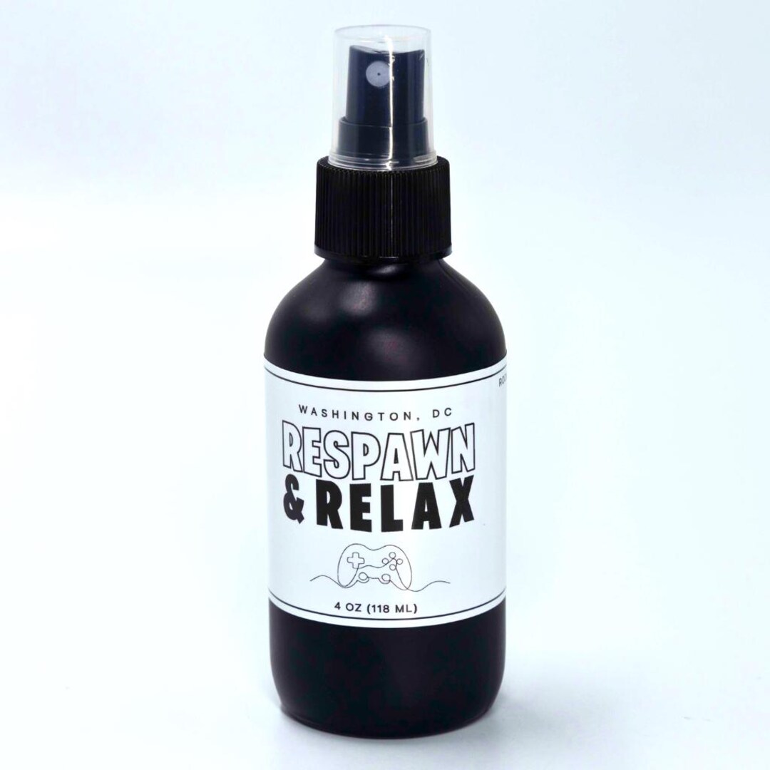 Respawn and Relax Room Spray - Gamer Inspired Mist With Pink Pepper ...
