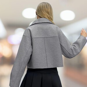 Tasha Cropped Jacket Sewing Pattern: Easy Beginner Design (PDF Pattern ...