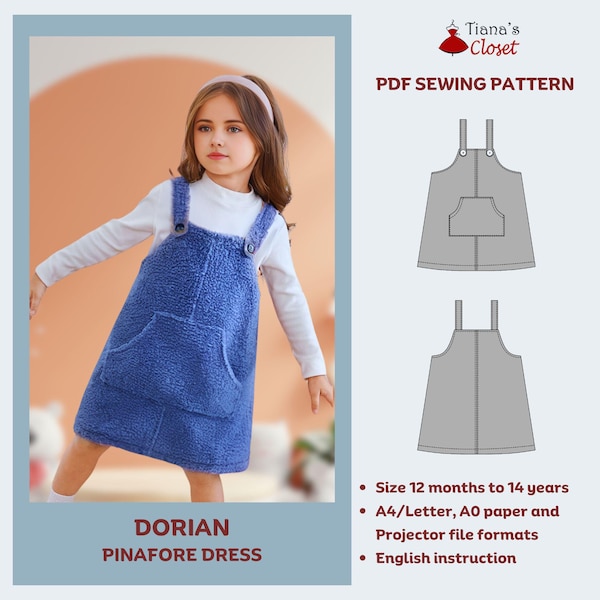 Girls Jumper Pattern - Etsy