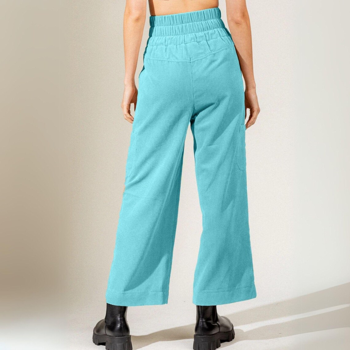 Imani Extra High Elastic Waist Pants - PDF Sewing Pattern | Digital ...