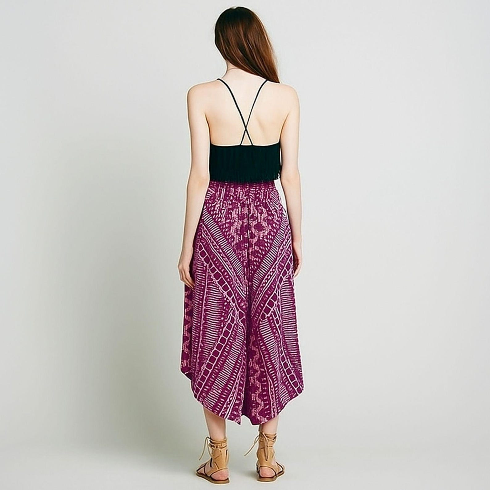 Hazel Culottes PDF Sewing Pattern: Boho Style, Dramatic Wide Legs ...