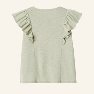 Kyla Ruffle Top - PDF Sewing Pattern | Digital Sewing Pattern for Girls ...