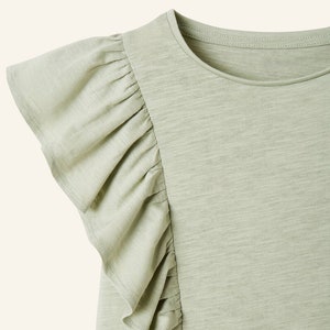 Kyla Ruffle Top - PDF Sewing Pattern | Digital Sewing Pattern for Girls ...