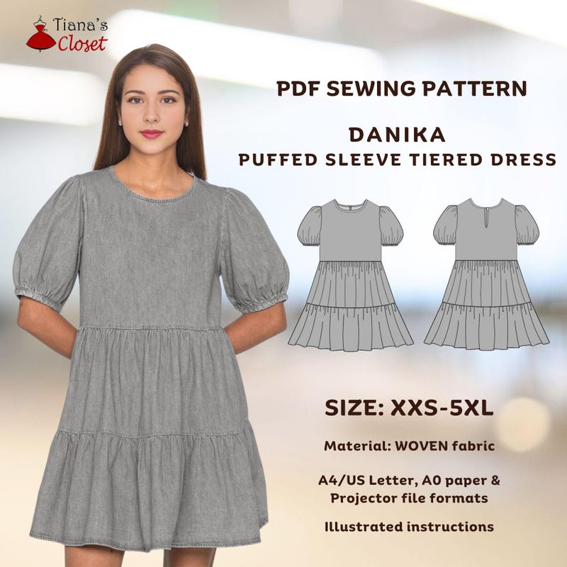Plus Size Smock Pattern - Etsy