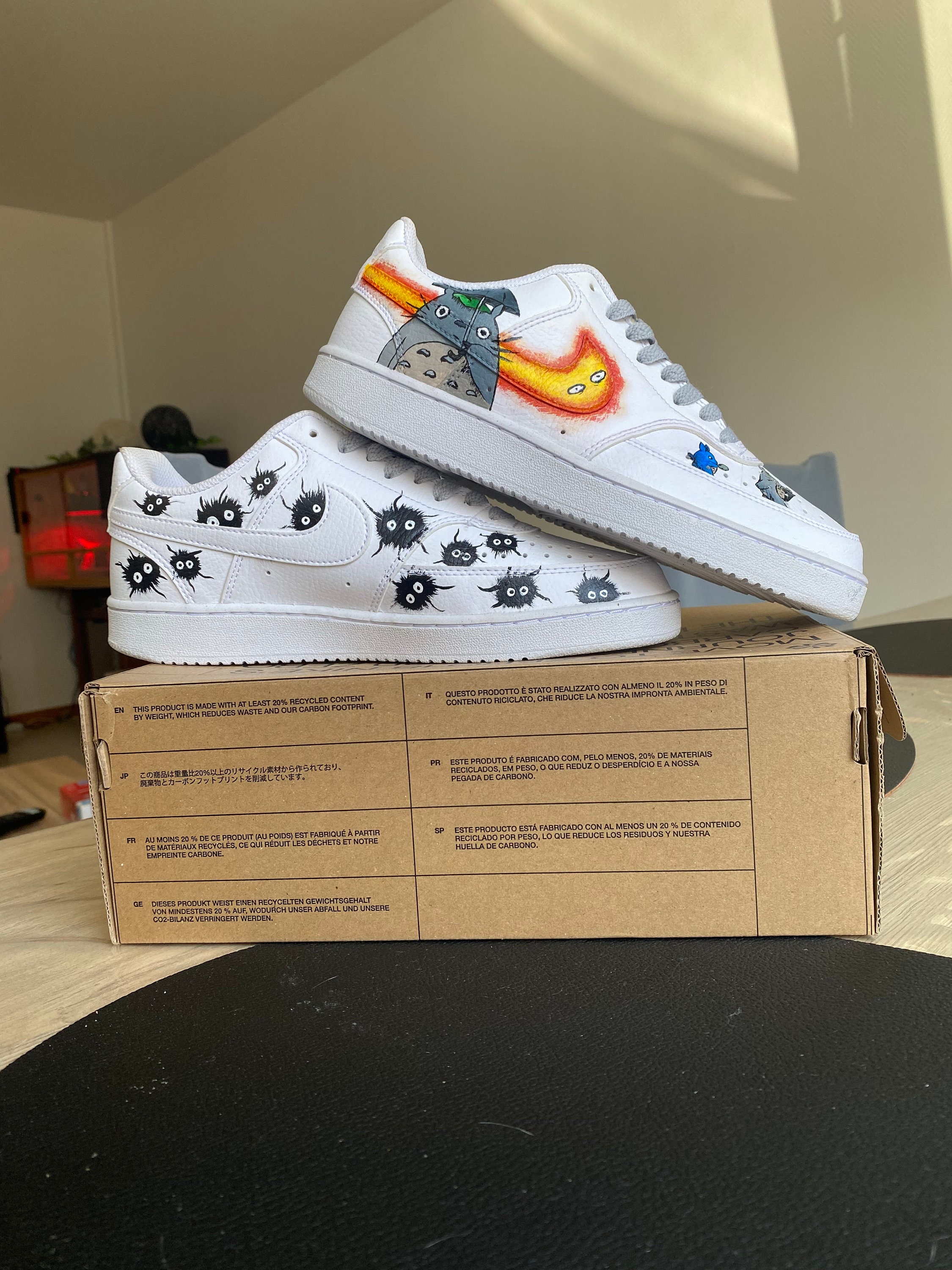 Nike Court Vision Custom Studio Ghibli - Etsy