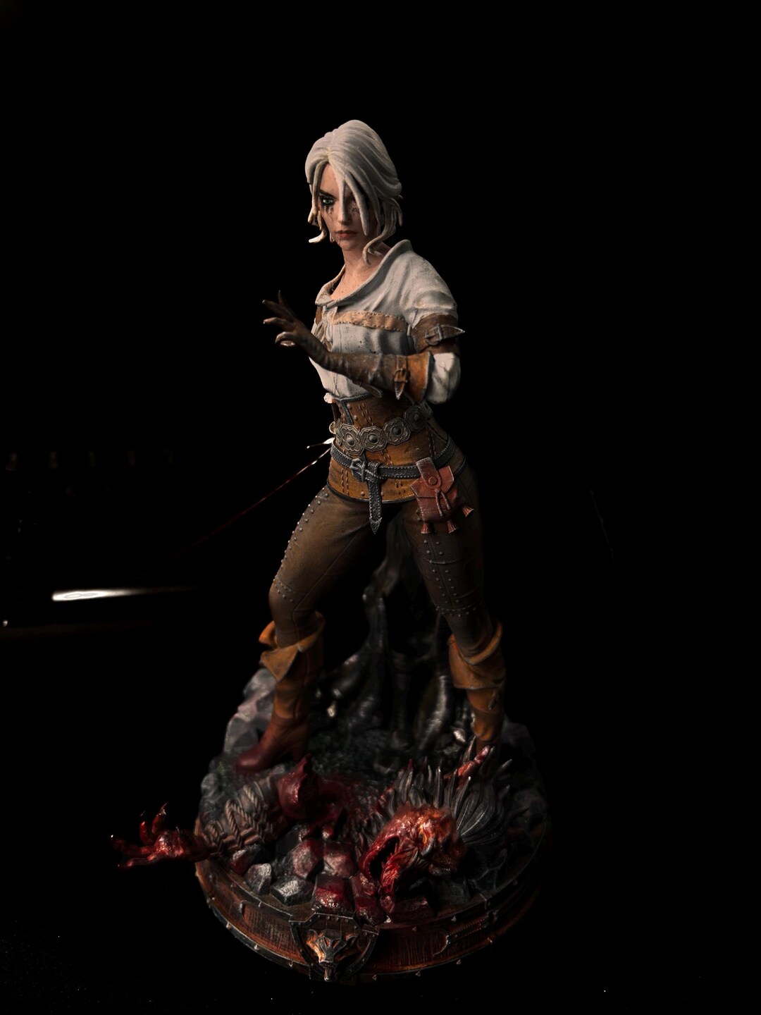 Ciri Figurine From the Witcher - Etsy