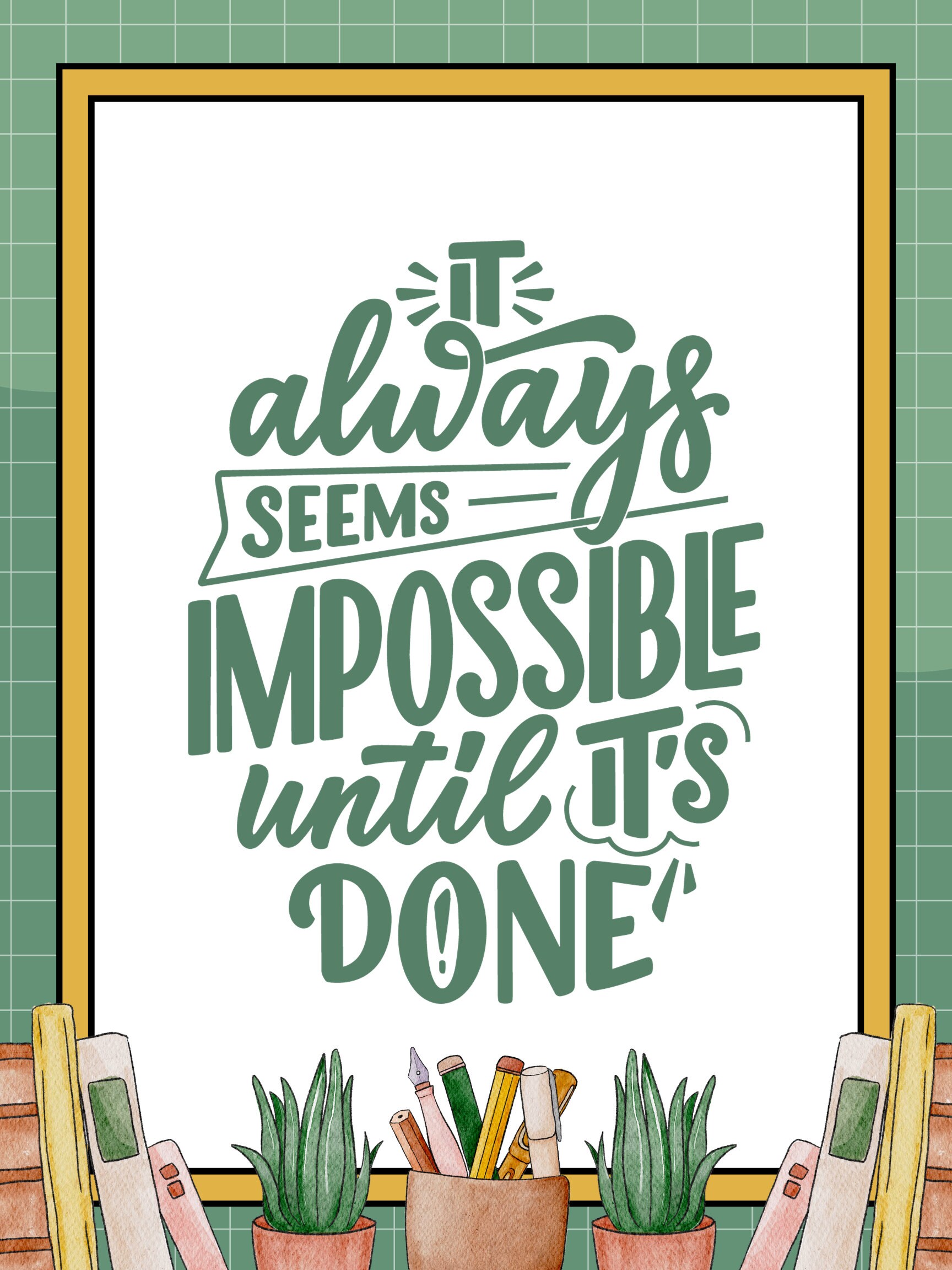 Positive Classroom Posters - Etsy