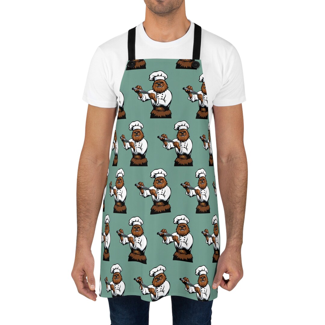 Chef Chewbacca Chefs Apron - Etsy New Zealand
