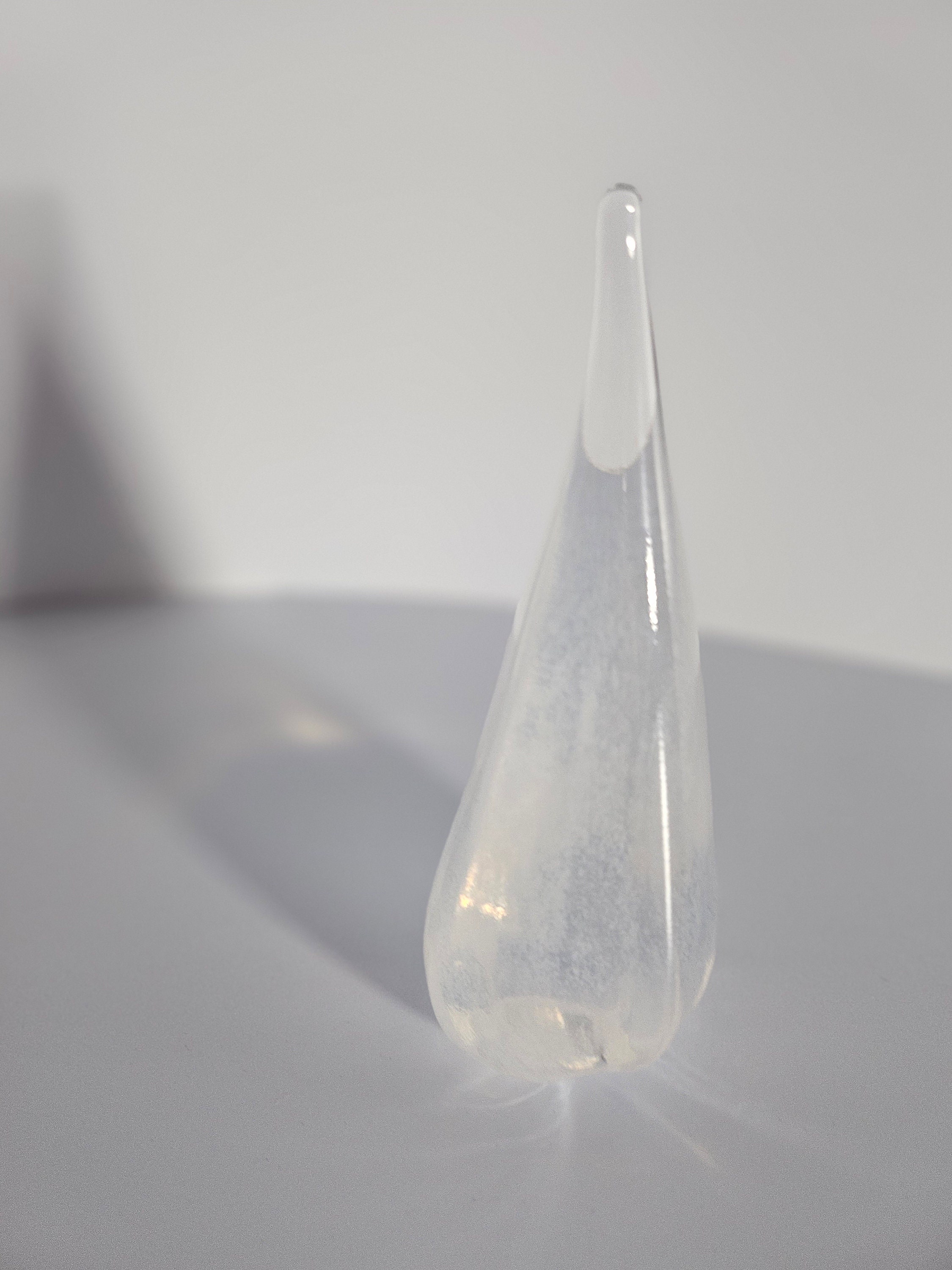 Opaline Pyramid Trophy/paperweight With Ground and Polished Base - Etsy