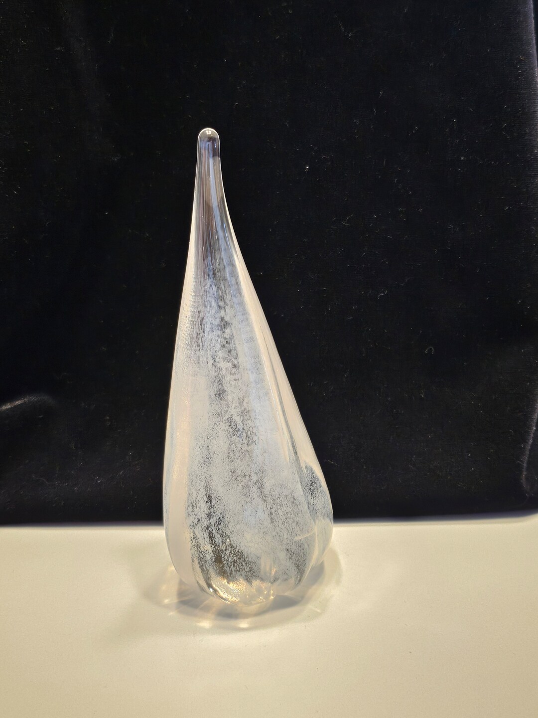 Opaline Pyramid Trophy/paperweight With Ground and Polished Base - Etsy