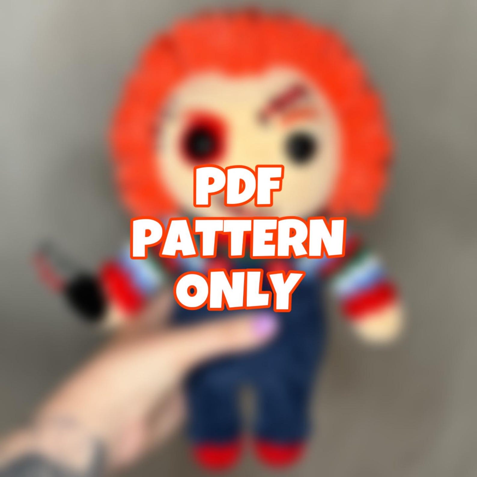 Evil Doll Crochet Pattern PDF | Cute Horror Amigurumi Plushie ...