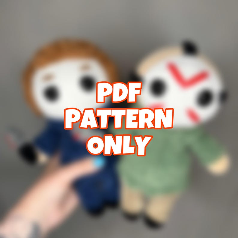 Slasher Crochet Pattern Bundle PDF | Cute Horror Amigurumi Plushies ...