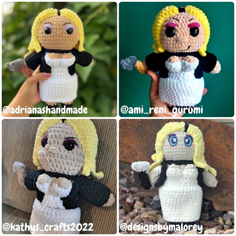Evil Couple Bundle Crochet Pattern PDF | Cute Horror Amigurumi Plushies ...