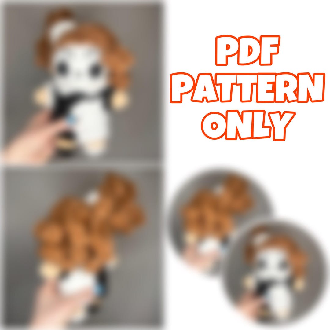 Mini Slasher Girl Crochet Pattern PDF | Cute Horror Amigurumi Plushie ...