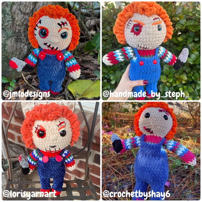 Evil Couple Bundle Crochet Pattern PDF | Cute Horror Amigurumi Plushies ...