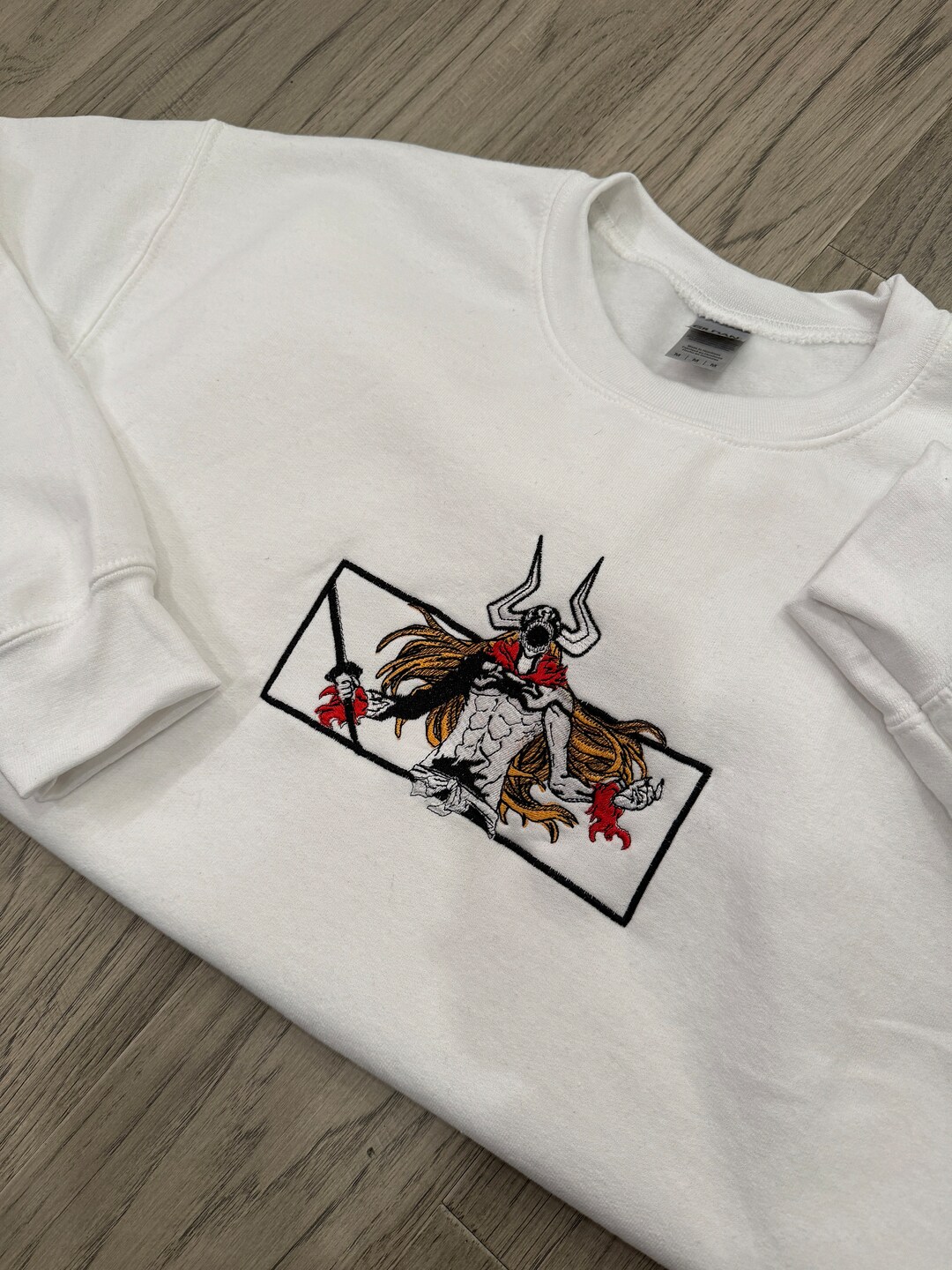 Anime-inspired Embroidered Pullover Sweater - Etsy