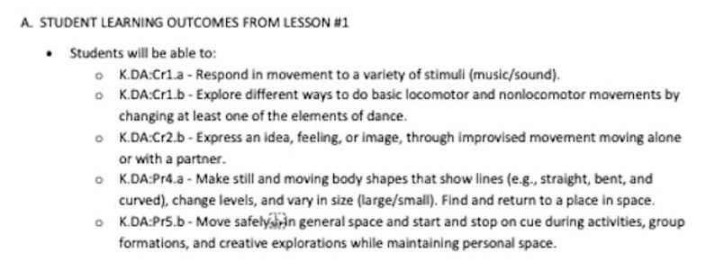 Creative Dance Lesson for Kindergarten - Etsy