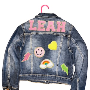 Girly Lightning Bolt Jacket - Etsy