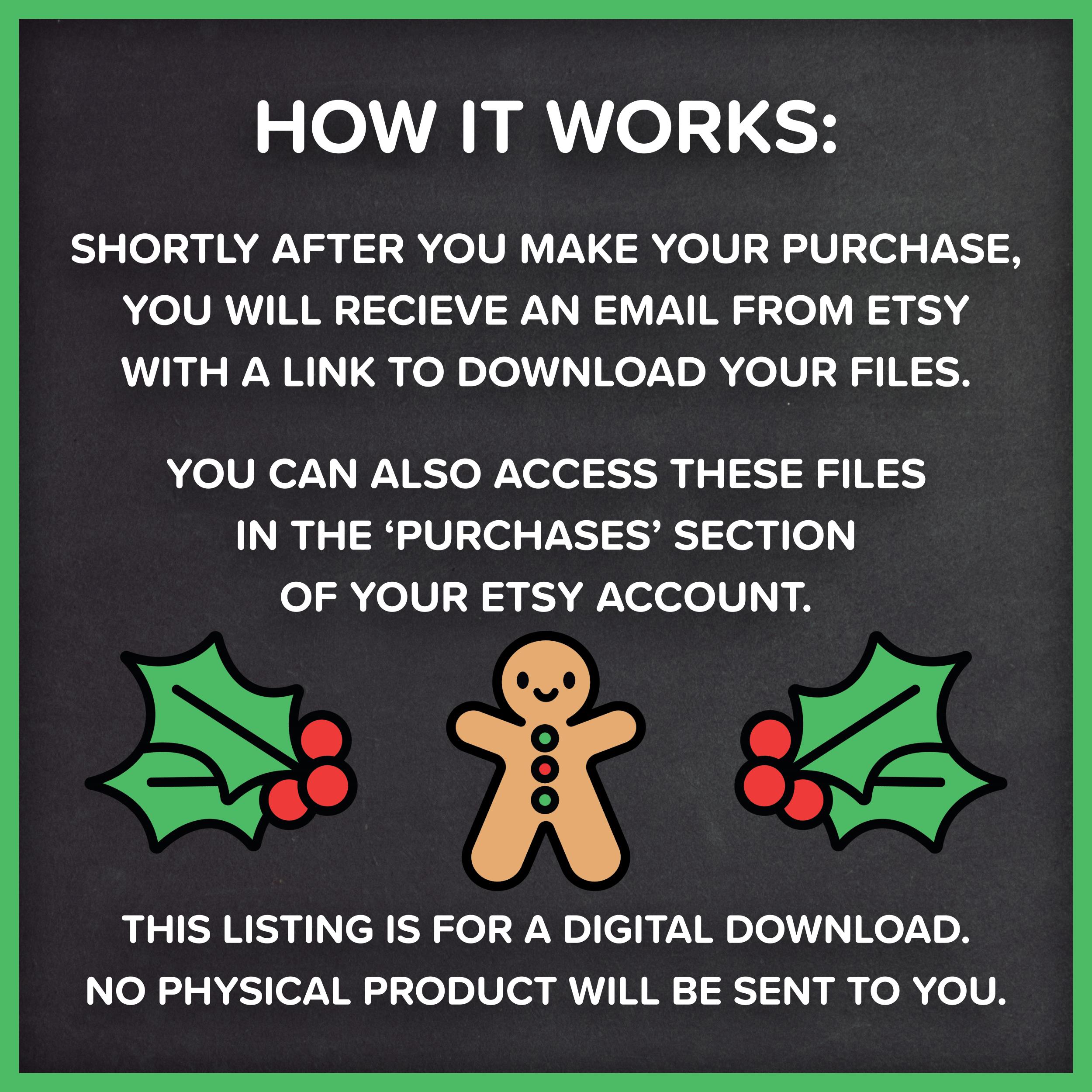 Christmas Candy Dice Game Printable | Holiday Game Digital Download ...