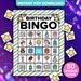 50 Birthday Bingo Cards Printable | Birthday Bingo Game Digital ...