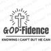 Godfidence SVG God Fidence Svg Cute Christian SVG Bible Verses Faith ...