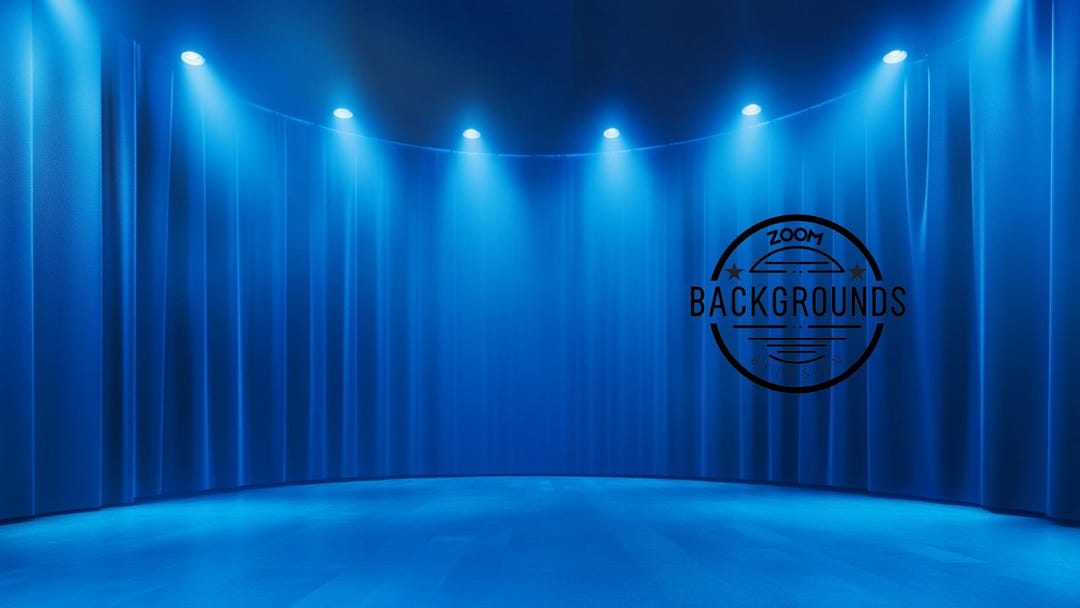 Blue Light Virtual Back Grounds for Zoom Meetings, Background Zoom, MS ...