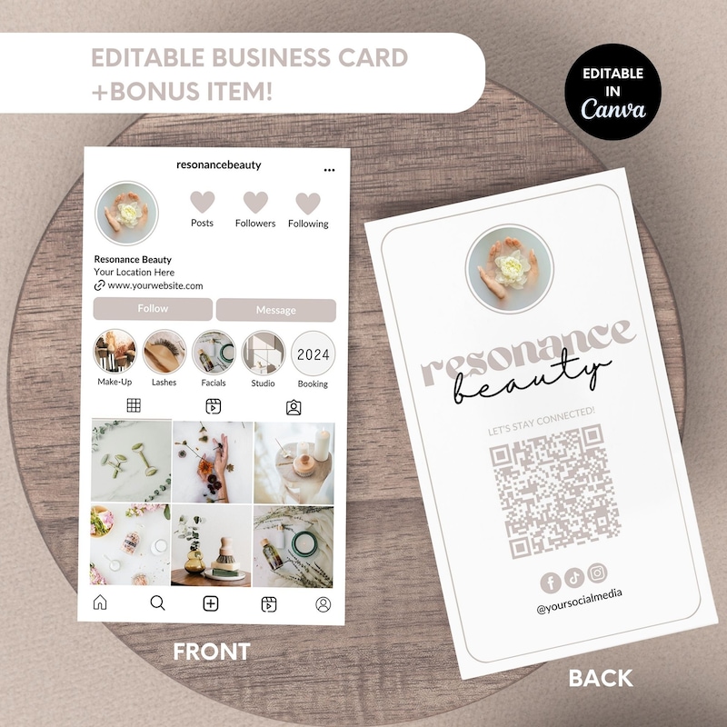 Business Style Cards - Etsy