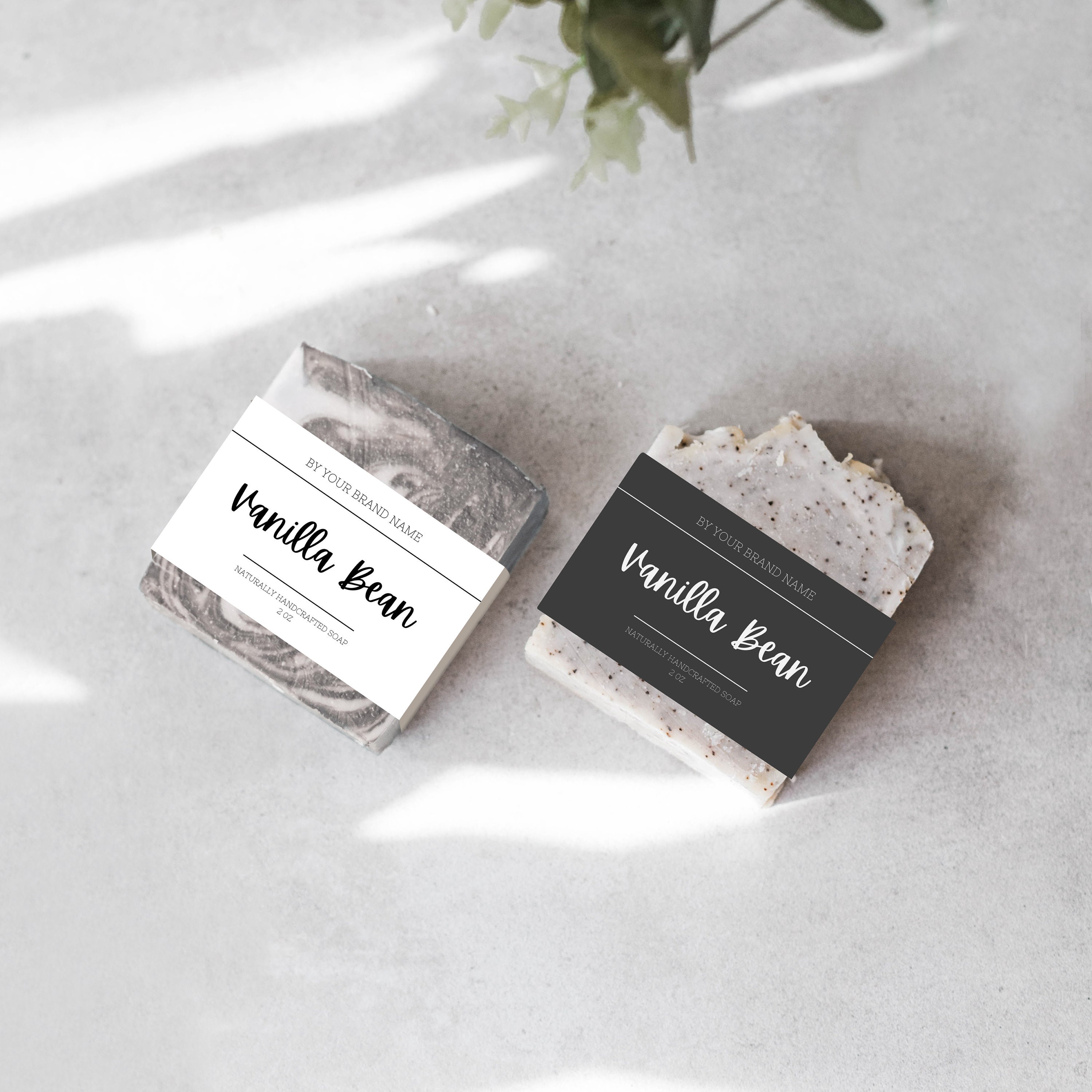 Minimal Soap Label Template Minimalist Soap Bar Label Canva Printable ...