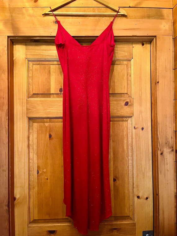 City Triangles 1990’s Sparkling Red Stunning Formal |… - Gem