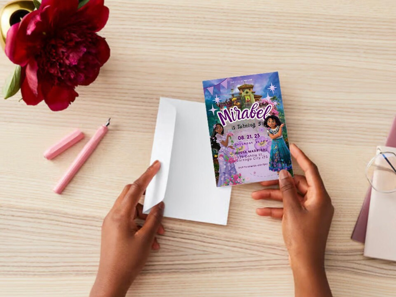 Editable Encanto Birthday Invitation Template, Encanto Invite, Encanto ...