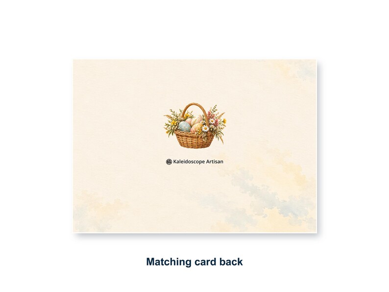 Wild Frontier Easter Card With Envelopes, 7 X 5 Inches — Packs of 1, 10 ...