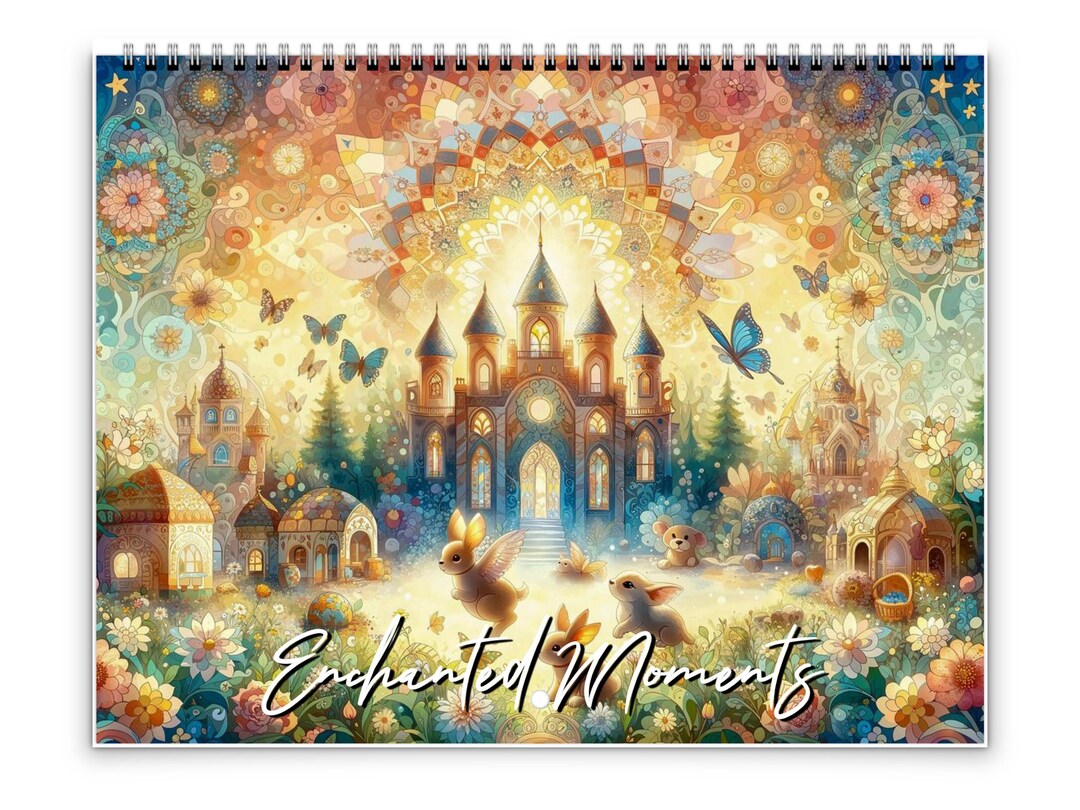 2026 Enchanted Moments Wall Calendar by Kaleidoscope Artisan – Magical ...
