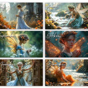 2026 Fairy Wall Calendar by Kaleidoscope Artisan – Magical Fantasy Art ...