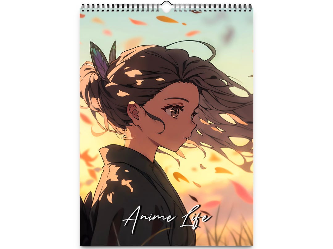 2026 Anime Life Wall Calendar by Kaleidoscope Artisan – A Year of ...