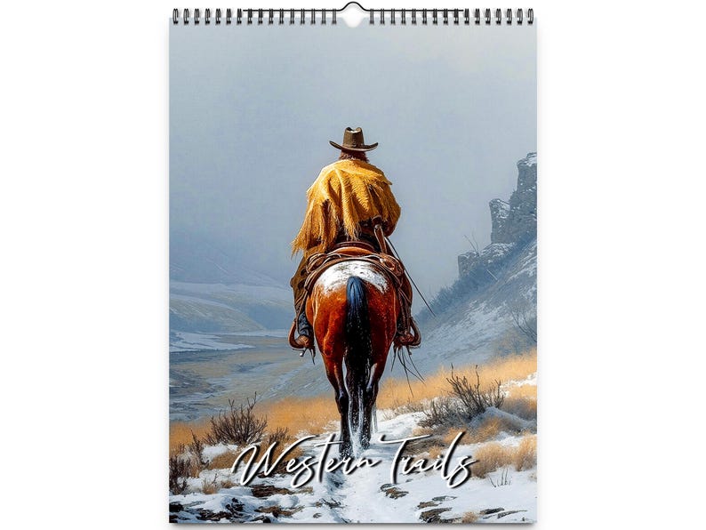 2026 Western Trails Wall Calendar by Kaleidoscope Artisan – Captivating ...