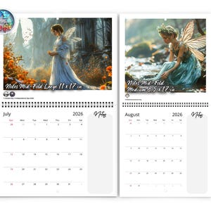 2026 Fairy Wall Calendar by Kaleidoscope Artisan – Magical Fantasy Art ...