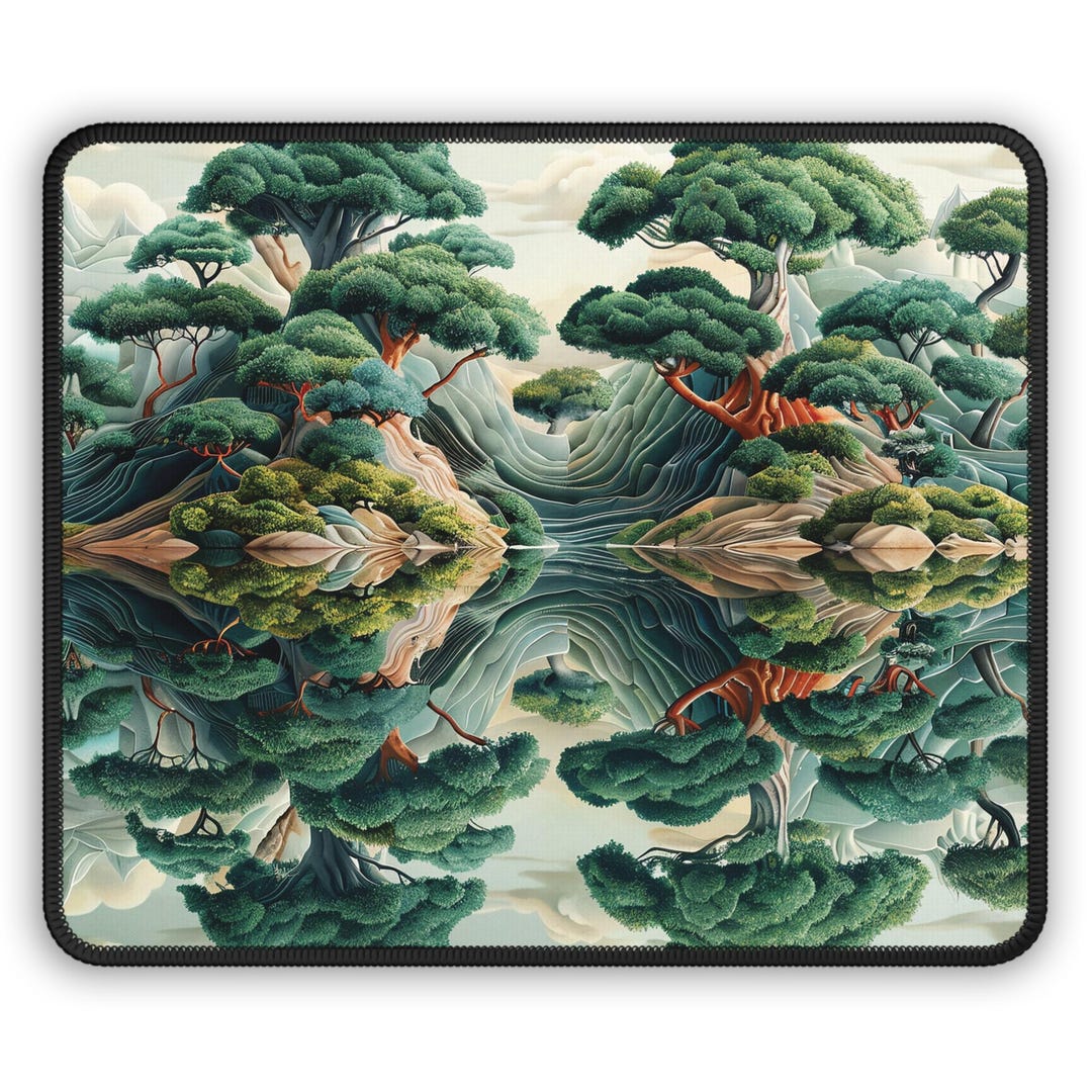 Zen Symmetry Gaming Mouse Pad by Kaleidoscope Artisan – A Reflection Of ...